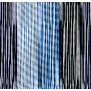 Tommy Hilfiger Tommy Explorer Stripe 200 TC Percale Set of 3 Duvet Set, Full/Queen Size, 100% Cotton (Denim/Green)