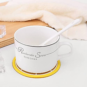 2Pcs Spoon Rest, 4in Coffee Spoon Rest Kitchen Cooking Spoon Holder for Stove Top, Kitchen Counter & Coffee Bar Station, Small Ceramic Spoon Rest for Spoon Fork Ladles Whisks and Kitchen Gadgets