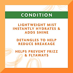 Cantu Leave-In Conditioning Mist with Pure Shea Butter, 8 fl oz (Pack of 2) (Packaging May Vary)