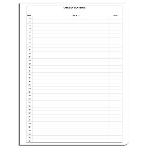 BookFactory Note Taking Notebook/Student Note Taker Carbonless Notebook, 50 Sets of 8 1/2" x 11" Pages - 100 Sheets Total - [Wire-O Bound] (LOG-050-7CW-D (NoteTaking))