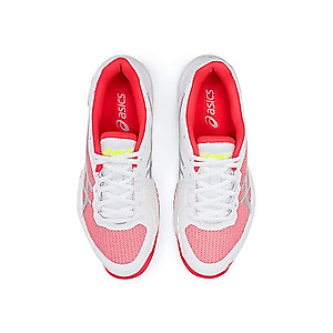 ASICS Women's Gel-Court Speed Tennis Shoes, 12, White/Laser Pink