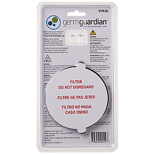 Guardian Technologies GermGuardian EV9LBL EV9LBL UV-C GENUINE Replacement Bulb and TiO2 Disc for UV-C Air Sanitizer, White