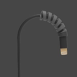 Lead Trend CP-0104 CP-0104 Twist Cable Protection Cover, Black, Set of 4