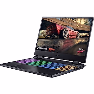 acer Nitro 5 Gaming Laptop | AMD Ryzen 7 6800H Octa-Core CPU | NVIDIA GeForce RTX 3070 Ti Laptop GPU | 15.6" QHD 165Hz IPS | 32GB DDR5 | 1TB Gen 4 SSD | Wi-Fi 6E | RGB Backlit