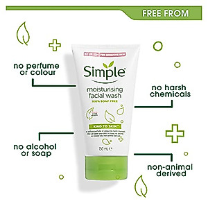 Simple Kind to Skin Moisturising Facial Wash (150ml)