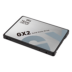 TEAMGROUP GX2 1TB 3D NAND TLC 2.5 Inch SATA III Internal Solid State Drive SSD (Read Speed up to 530 MB/s) Compatible with Laptop & PC Desktop T253X2001T0C101