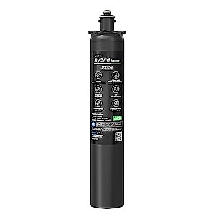 Pureal Hybrid Home 17inch Replacement Filter, 20K Gallons, Mineral Sediment Carbon Block KDF Polyphosphate, NSF/ANSI 42&372, Under Sink Water Filter for Scale & Lead & Chlorine