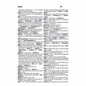 Webster's Dictionary & Thesaurus, Newest Edition