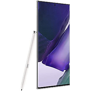 Samsung Galaxy Note 20 Ultra 5G - 128GB , Verizon Locked- Mystic white (Renewed)