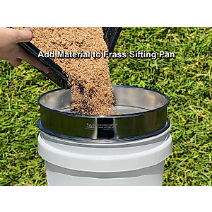 Mealworm Farming Solutions MFS' Lightning Sifter Frass Sifting Pan (D-11)