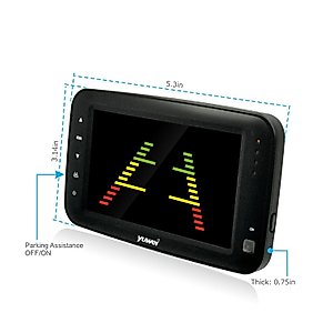 yuwei 4.3'' Wireless Digital LCD High Definition Monitor with Grid-Line for YW-34132