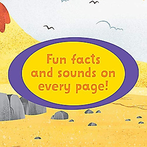 Crash! Stomp! Roar! Let's Listen To Dinosaurs! 10-Button Sound Book, Gifts For Little Dino Lovers