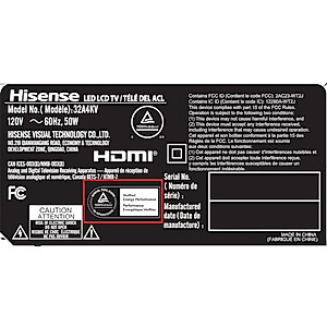 Hisense 32" Class A4 Series LED HD Smart Vidaa TV 32A4KV
