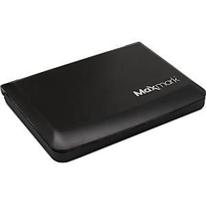 MaxMark Large Black Stamp Pad - 2-3/4" by 4-1/4" - Premium Quality Felt Pad