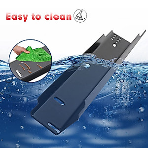 Cozilar Grill Burner Covers for Dyna-Glo Grill Replacement Parts, 15 Inch Grill Heat Plates Heat Shield BBQ Gas Grill Replacement Parts Accessories Porcelain Steel for Dyna-Glo DGH474CRP, DGH485CRP