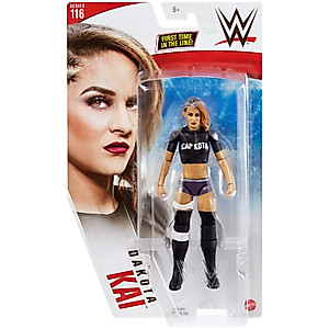 WWE Dakota Kai Action Figure, Posable 6-in Collectible for Ages 6 Years Old & Up