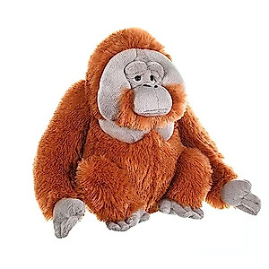 Wild Republic Orangutan Plush, Stuffed Animal, Plush Toy, Gifts for Kids, Cuddlekins 12 Inches