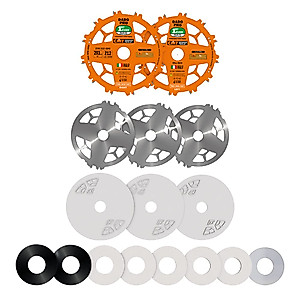 CMT ORANGE TOOLS 230.312.08 DADO Set Saw Blade HW D=8” B=5/8” Z12 FTG+ATB Orange PTFE