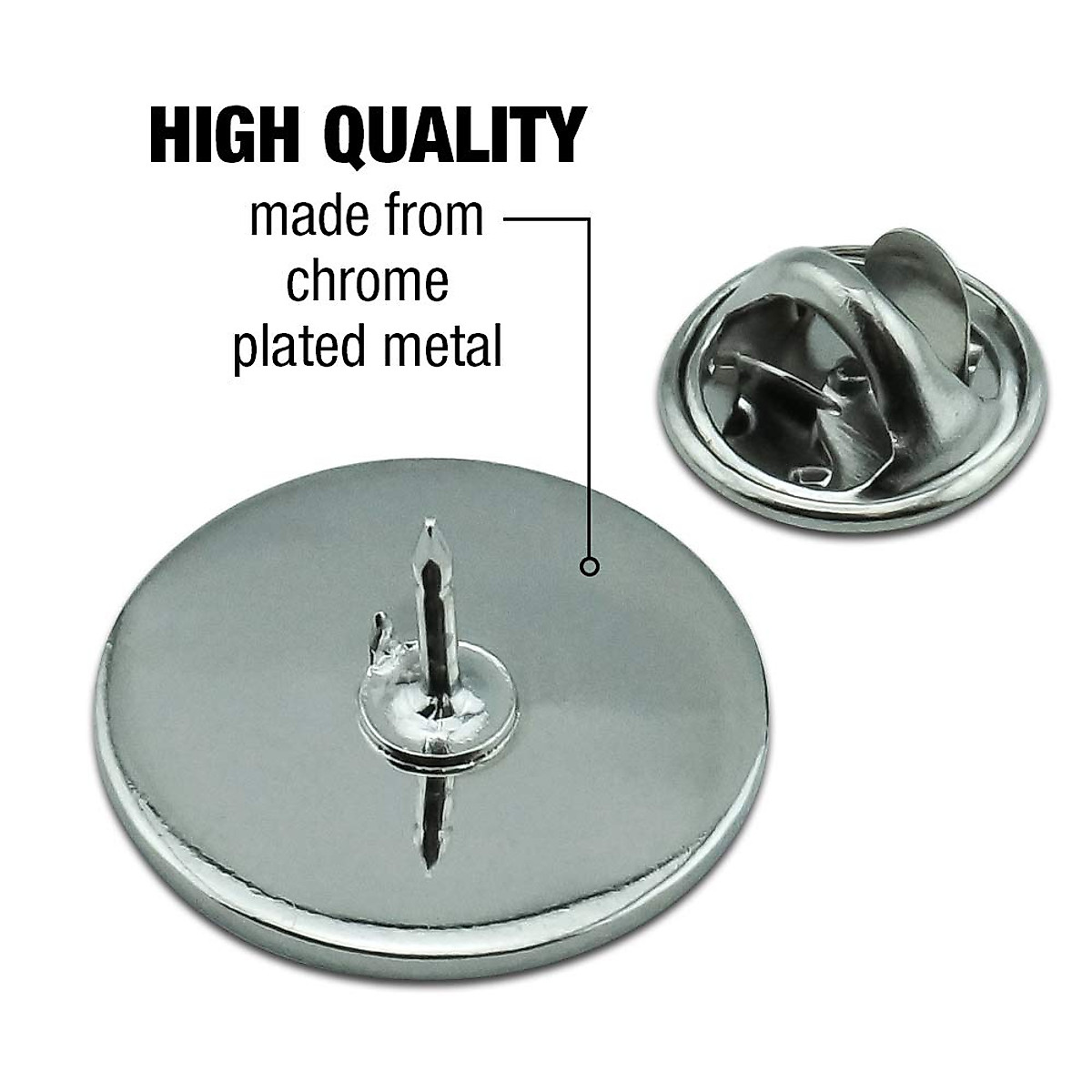 My Little Pony Fluttershy Face Metal 0.75" Lapel Hat Pin Tie Tack Pinback