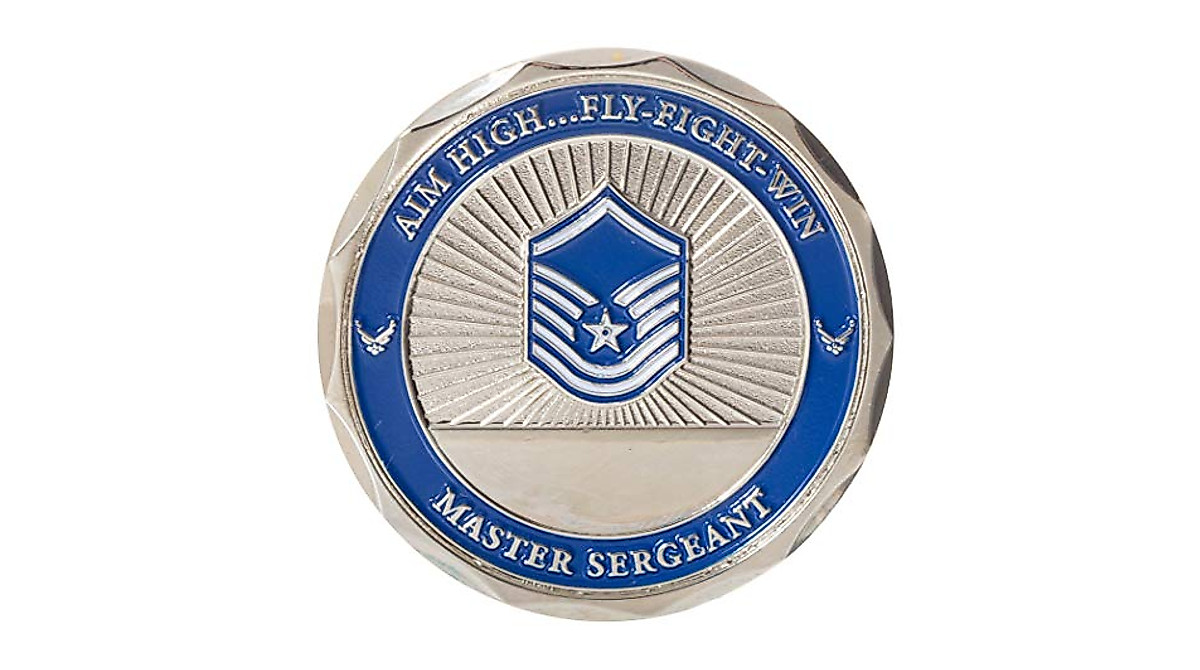 USAF Master Sergeant Challenge Coin - High Quality Design