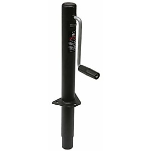 Husky 30782 2,000 lbs A-Frame Side Wind Trailer Jack , Black