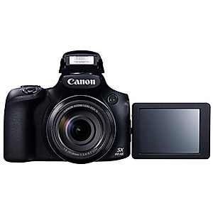 Canon PowerShot SX60 HS Digital Camera - Wi-Fi Enabled - International Version (No Warranty)