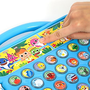 Pinkfong Baby Shark ABC Alphabet Bus Sound Pad | Baby Shark Toys, Baby Shark Books | Learning & Education Toys | Interactive Baby Toys for Toddlers 1-3 | Gifts for Boys & Girls