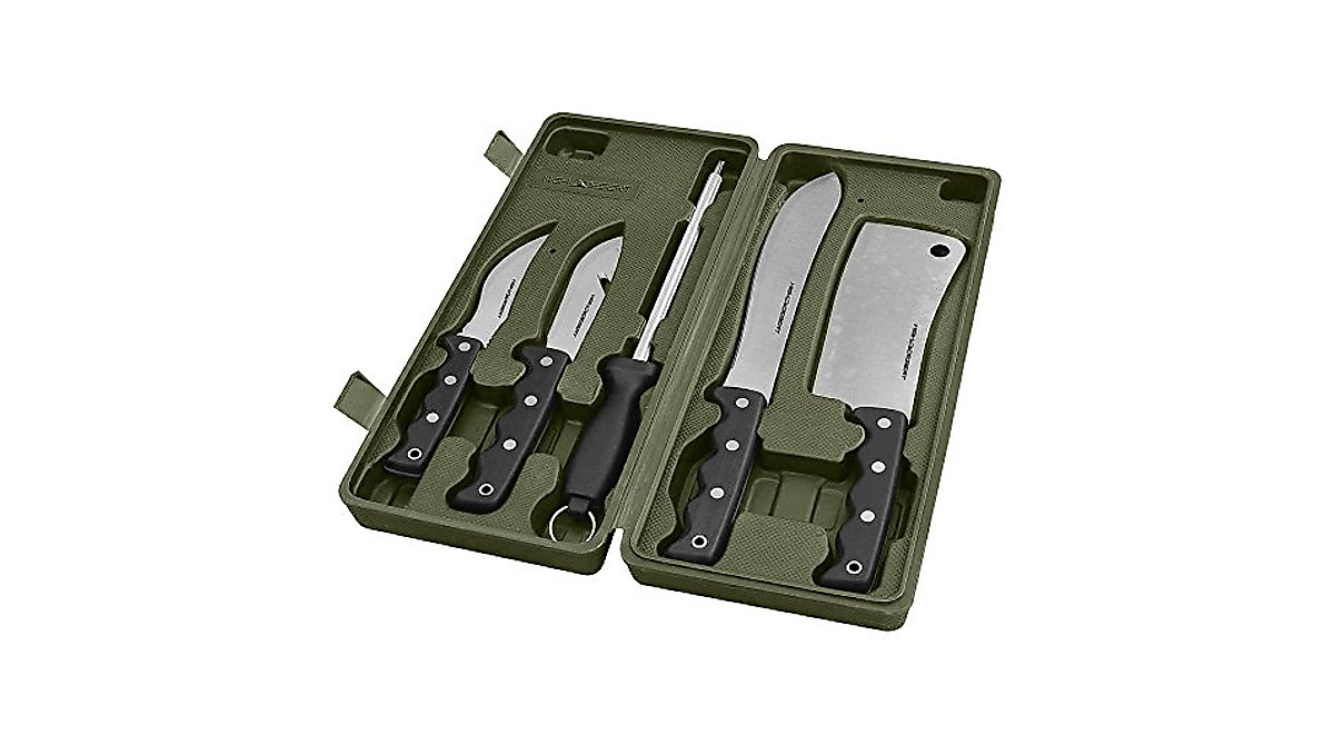 High Desert Big Game Butcher Hunting Knife Kit - 5 Piece Set