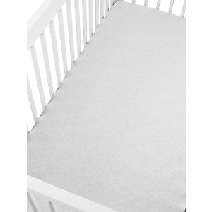 Simple Joys by Carter's Baby 2-Pack Cotton Crib Sheets, Sage Green Heather, One Size