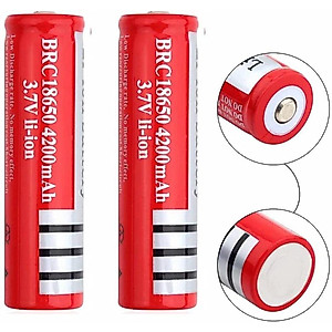 KOBJC Batteries Battery Rechargeable 3.7V Hq Ni-Mh Battery 4200 Mah Cell for Gas Cooker Oven Burner Led Torch and Clock- 4 Pcs Battery