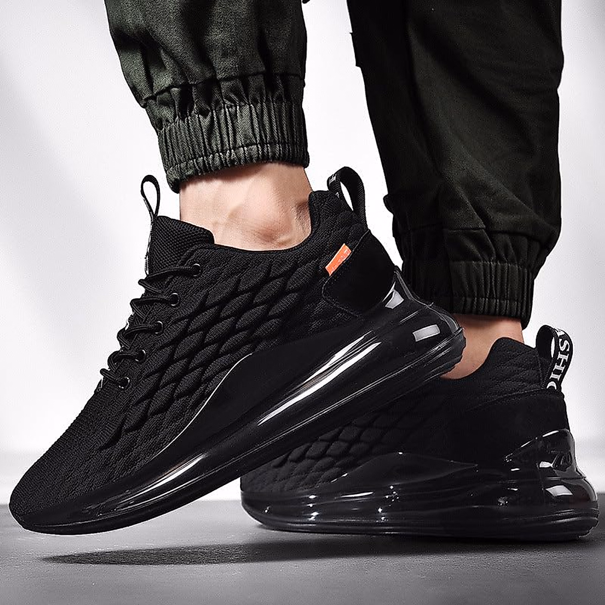 Air Cushion 720 Sneakers Fish Scale Tide (Green,41)