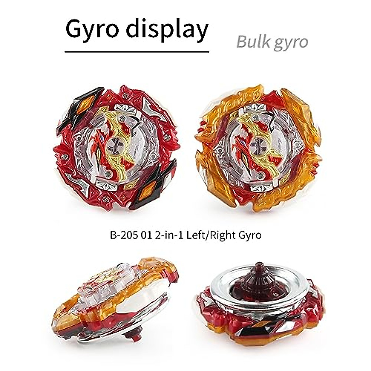 B-205 Burst Spriggan +1 Piece Sparking Launcher bey Battling Burst Gyros Tops Set Burst quadrive BayBlades pro Series for Boys Kids Birthday Party Idea Gift