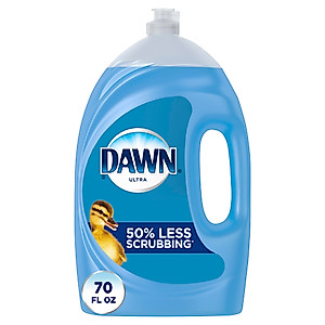 Dawn® Ultra Dishwashing Liquid, Original, 70 Oz, Blue