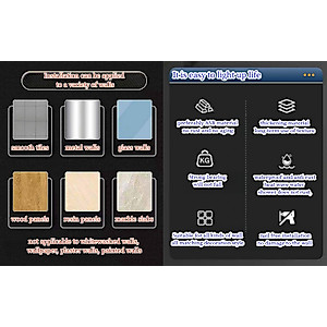 ZCYJHOT Hair Dryer Holder Wall Mounted, Self Adhesive Hair Dryer organizer Wall Mount, Blow Dryer Holder for Dyson Supersonic, Hair Dryer Stand for Bathroom