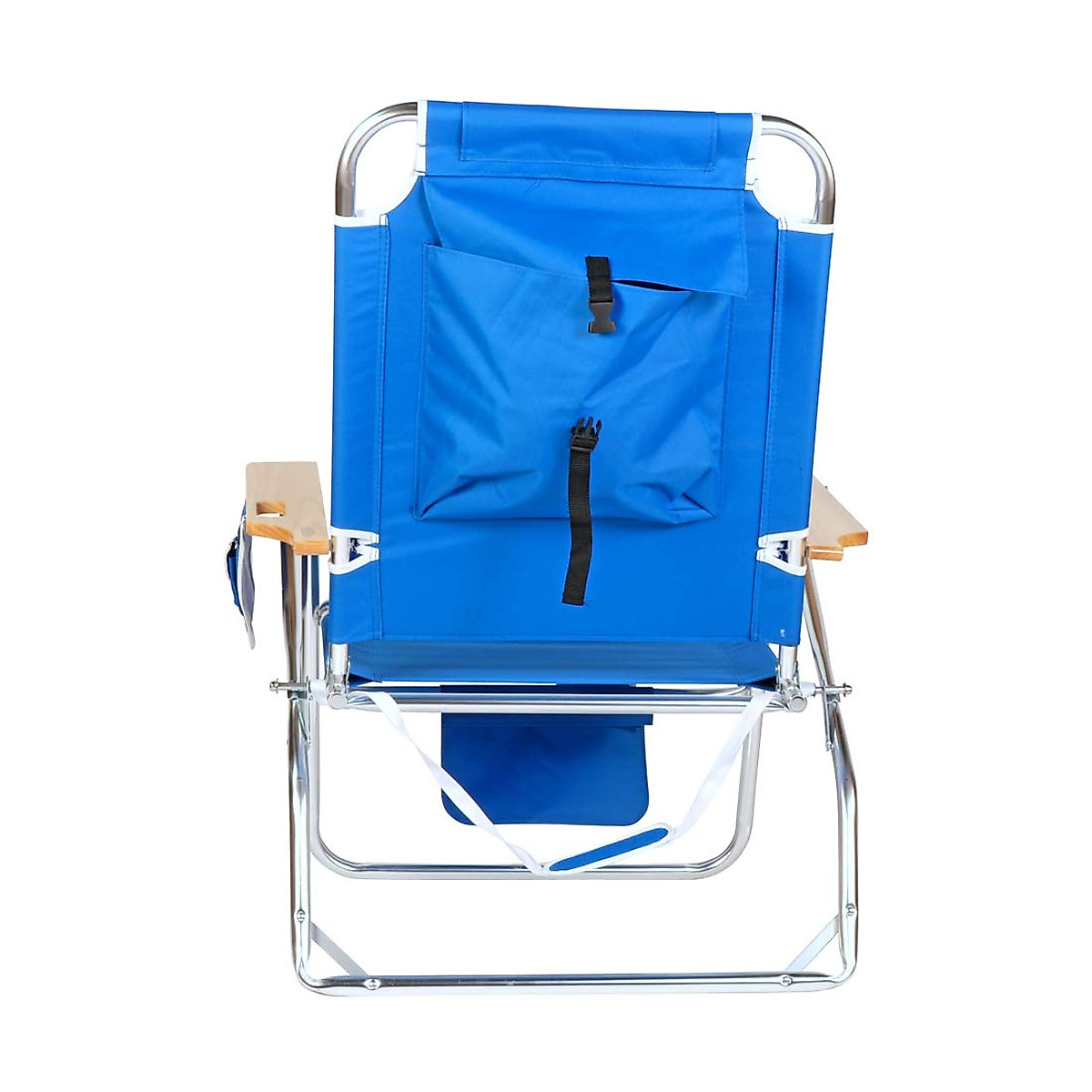 Big Jumbo 500 lbs XL Aluminum Heavy Duty Beach Chair for Big & Tall - 4 Reclining Positions