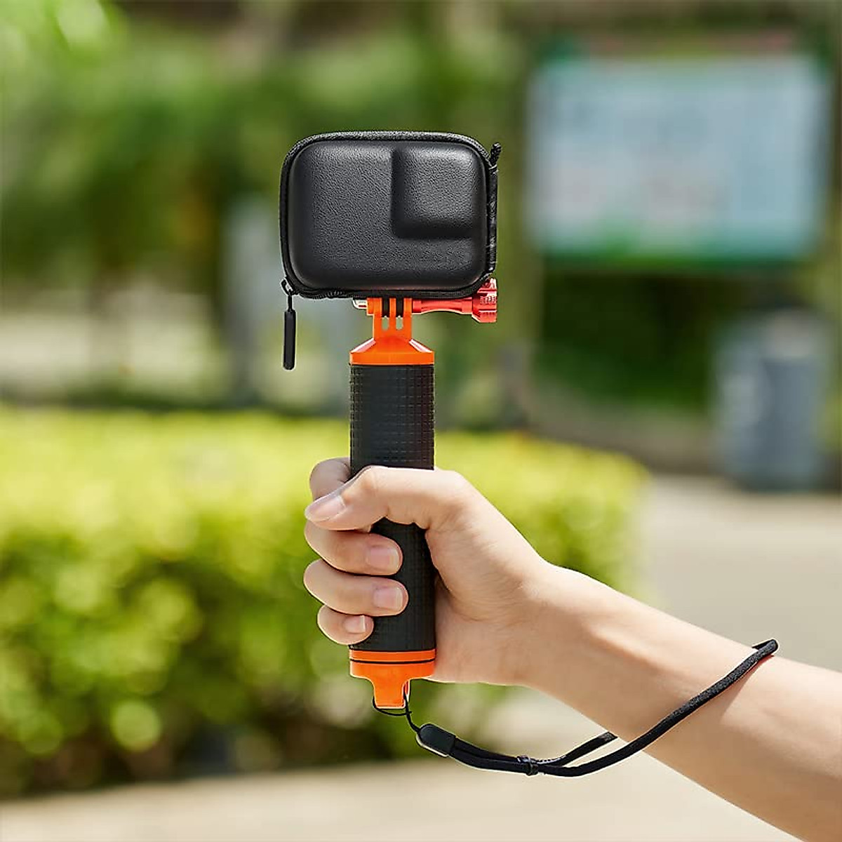 AAIOOEA Carrying Case for GoPro Hero11 10 9 8 7 6 5 Mini Hard Shell Carrying Case Travel Portable Storage Bag Accessories for DJI Osmo Action,AKASO,Campark,YI Action Camera and More