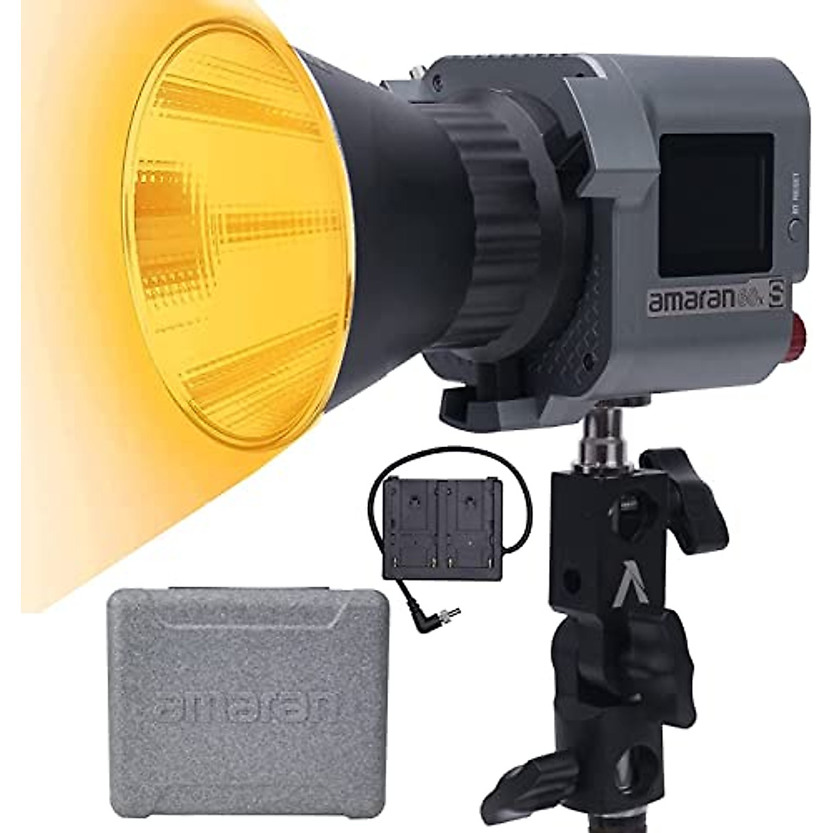 Aputure Amaran COB 60X,Amaran 60x S LED Video Light,65W,Bi-Color 2700-6500k Bluetooth App Control (Amaran 60x Upgrade)