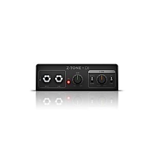IK Multimedia Z-Tone DI Instrument preamp, Direct Box with Active/Passive Pickups selector, switchable Pure/JFET Channels, and Ground Lift for use as a reamp Box