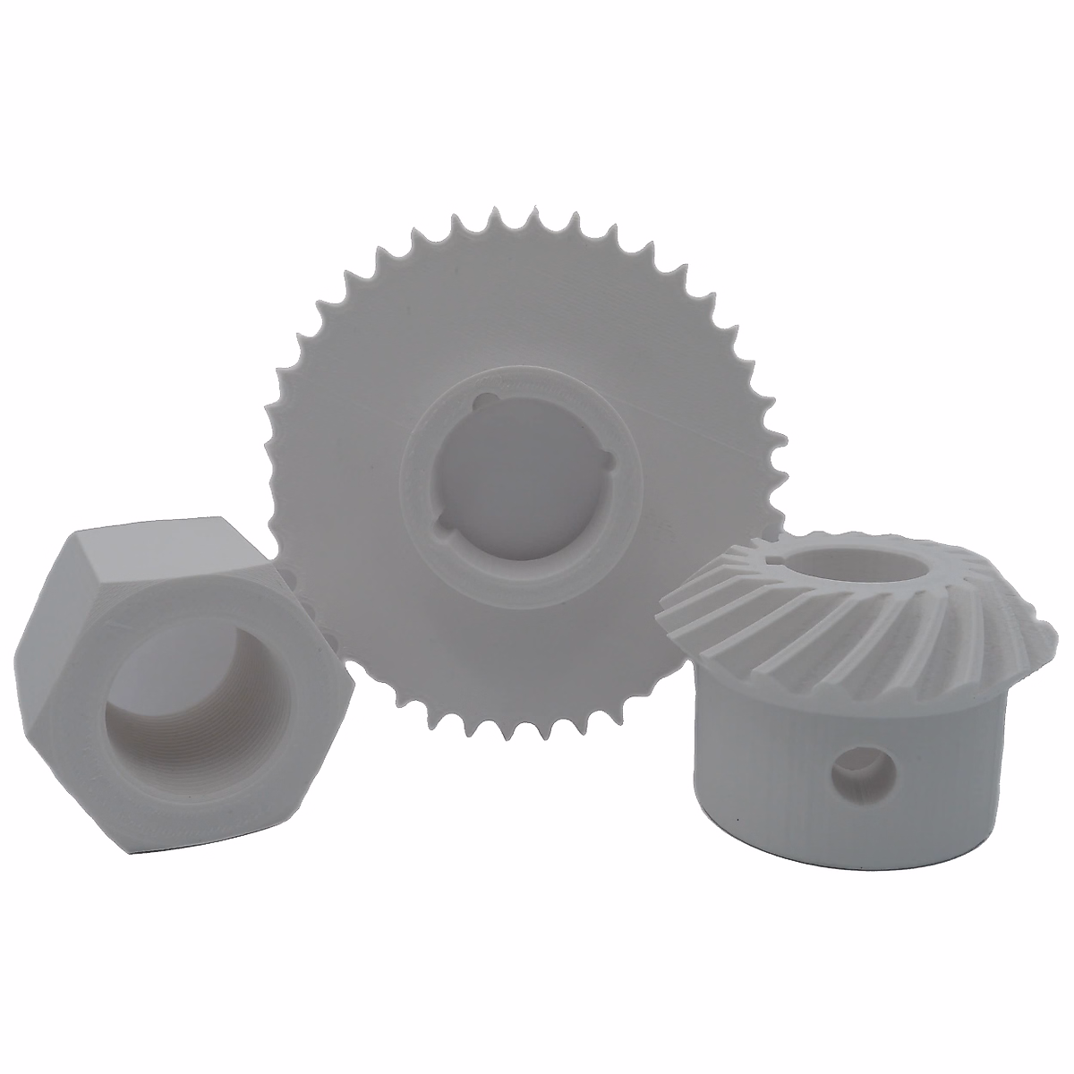 Atomic Filament Bright White 3D Printer PLA Filament 1.75 mm | Dimensional Accuracy 99% Probability +/- 0.02mm | 3D Printer Accessories | Fit Most FDM Printer | 1kg - 2.2lbs