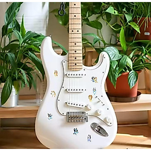 100 Cartoon Stickers Colorful Aesthetic VSCO Vinyl/PVC Waterproof Decals for Water Bottle, Phone, Case, Laptop, Skateboard, Gift for Kids, Teens, Boys and Girls (Blue 100)