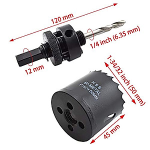 2 Inch Desk Grommet and Hole Saw Kit, OZXNO 5-Pack 50mm Flexible Desk Wire Cord Hole Cover with Matching Holesaw Drill Bits for Cable Organizer Wiring Management and Protection