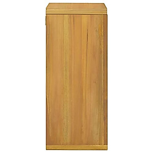 Makastle Wooden Wall Cabinet 17.7"x11.8"x27.6" Decorative Rustic Cabinet with Shelves, Wall Mounted Bathroom Cabinet, Wood Hanging Medicine Cabinet for Living Room, Entryway, Kitchen