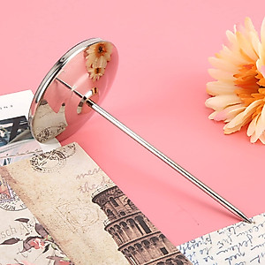 Combort Straight Paper Memo Spike for Visa Receipts Receipt Holder Spike Receipt Holder Stainless Steel Receipts Spike Stick Silver for Office Restaurant Kitchens Hotel Desks Bars