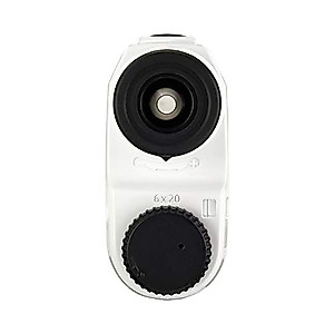 Nikon Coolshot 20i GII Golf Laser Slope Rangefinder, Standard Version White with yellow trim, Medium