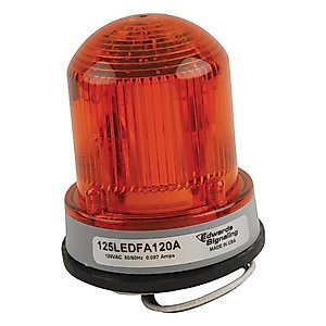 EDWARDS SIGNALING PRODUCTS 125LEDFA120A BEACON, FLASHING, 120V, 97MA