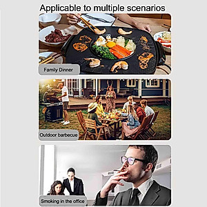 Generic 2024 New Lorivu Smoke Purifier,Lorivu Portable Smoke Purifier,Lorivu Air Purifier with 12 filter sponges (10pcs filter element), CYJCY240319, 35cm * 21cm * 15cm