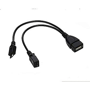 Storage Expansion Compatible with Fire TV Stick, Samsung, SD Card Reader File Transfer Kit for Firesticks, Media Devices, Gaming Systems, 3 in 1 Card Reader for SD Card, Micro SD (OTG Cable Included)