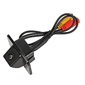 Backup Camera Qiilu Rear View License Plate Reverse Camera AHD Backup Reverse Park Assist Camera Night Vision IP68 Waterproof Wide Angle Replacement for Kia K5 2012 2013
