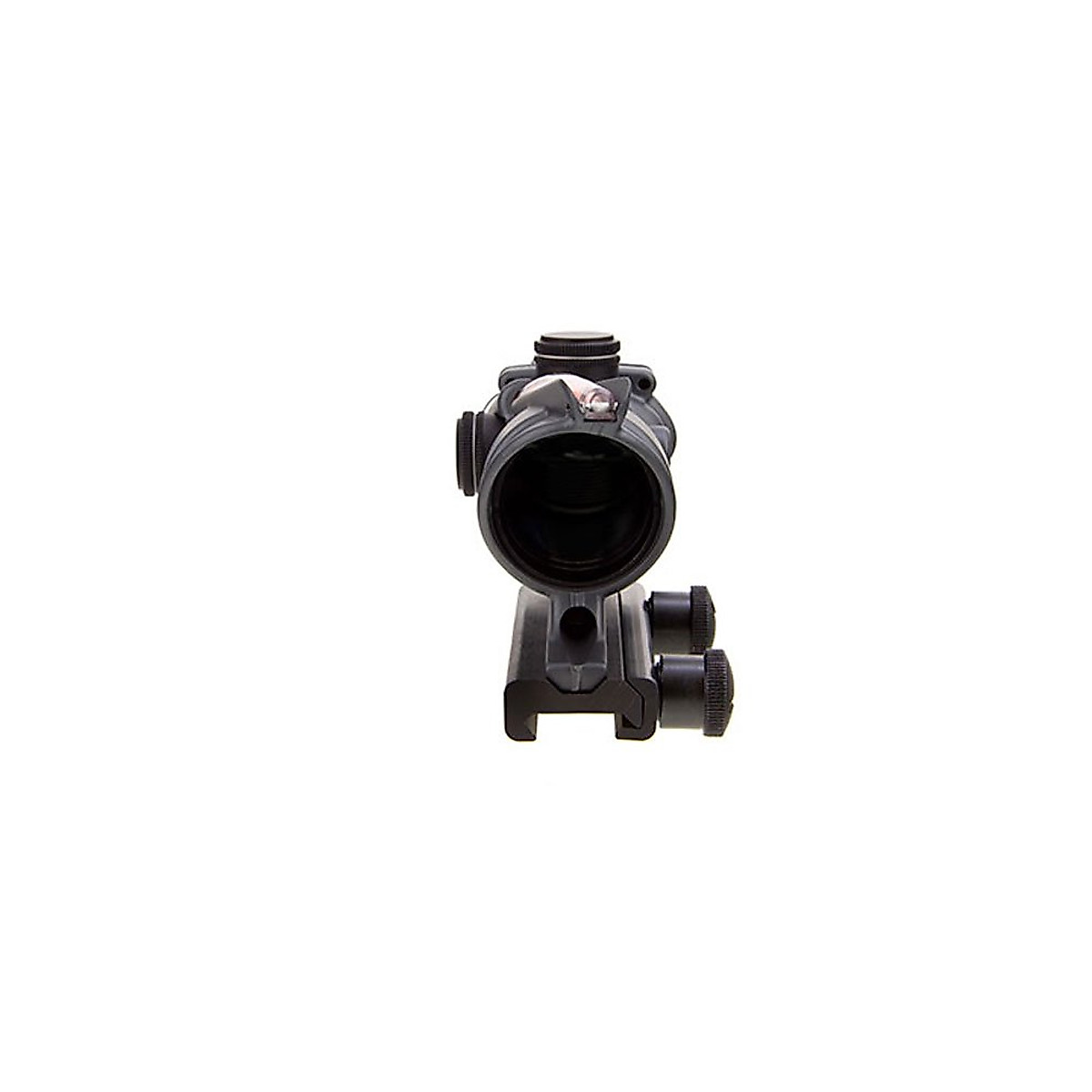Trijicon ACOG TA31-D-100308 4x 32 Dual Illuminated Red Chevron .223 BAC Reticle Scope, Sniper Gray