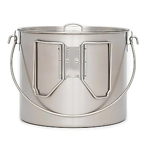 The Pathfinder School Stainless Steel Bush Pot and Lid Set (120 ounce)